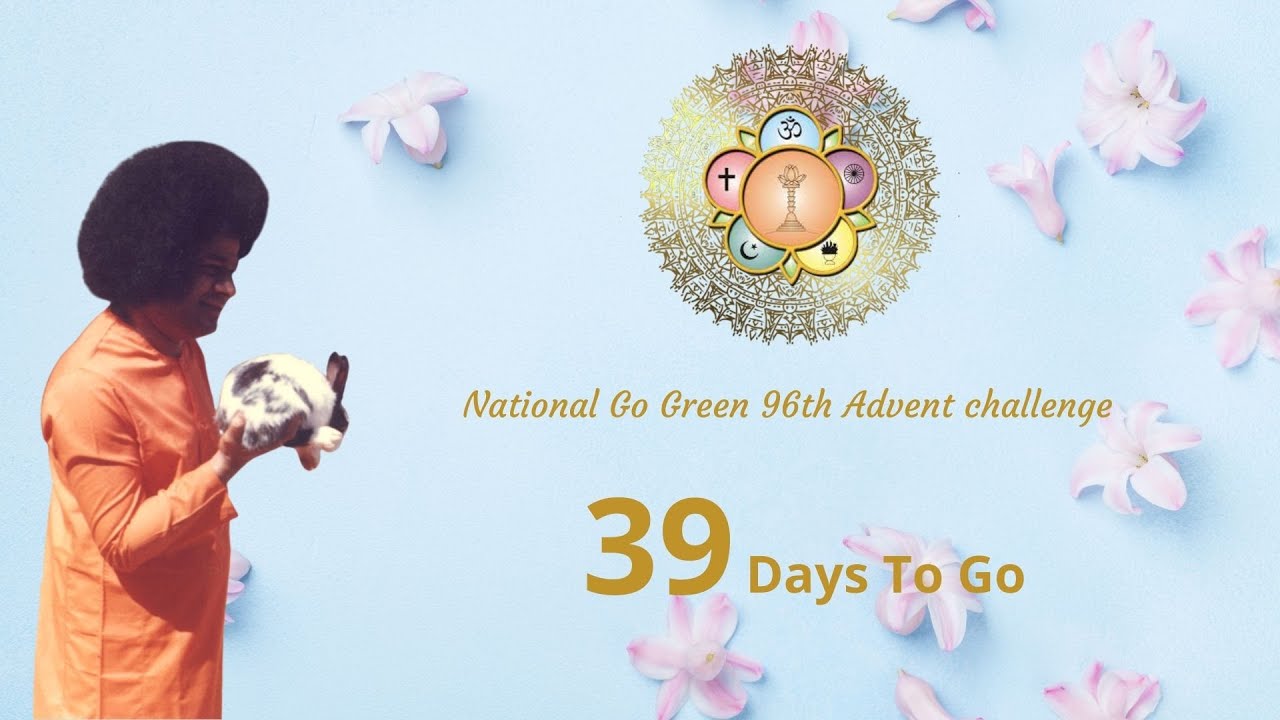 39 Days to go - Sri Sathya Sai Baba's 96th Advent - YouTube
