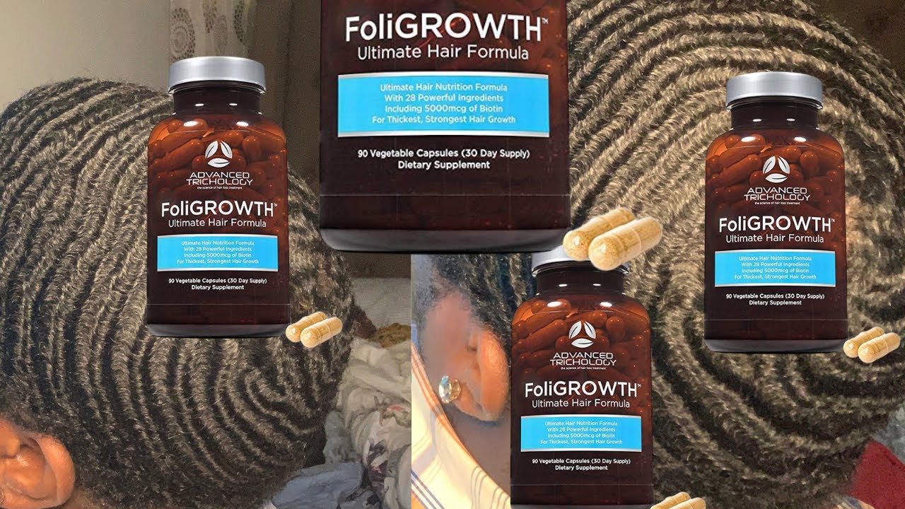 How to fully grow your hair with (FoliGROWTH Ultimate Hair ...