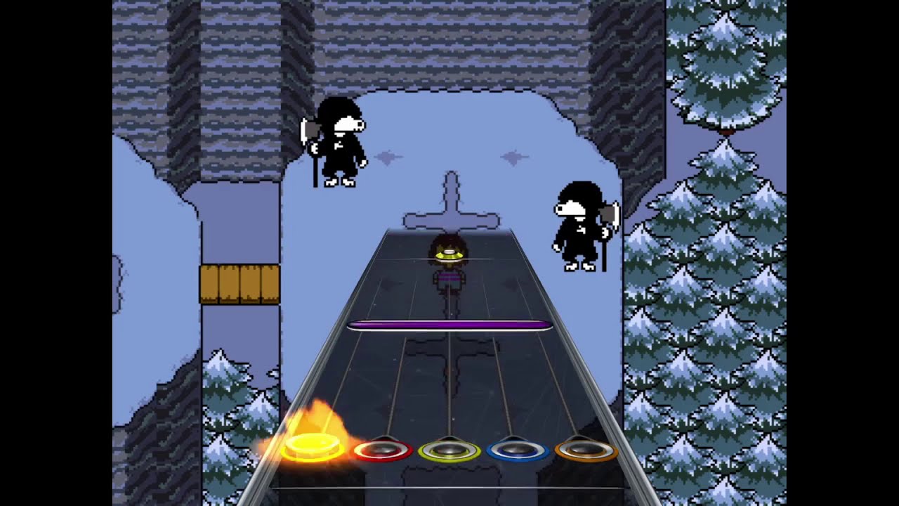Undertale OST 019 - Dogbass (Clone Hero Chart) - YouTube
