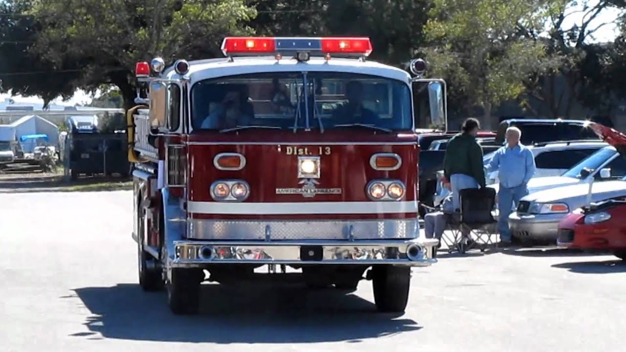 Fire Truck Rides at the Emergency Vehicle Car Show - YouTube