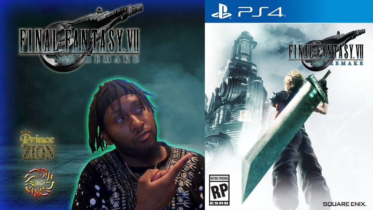 Lets Talk About The FF7 REMAKE OFFICIAL Box Art!! - YouTube