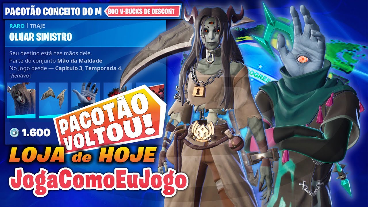 ( VOLTOU PACOTÃO CONCEITO DO MEDO SINISTRO + NOVO GESTO + DYLEXA ) LOJA ...