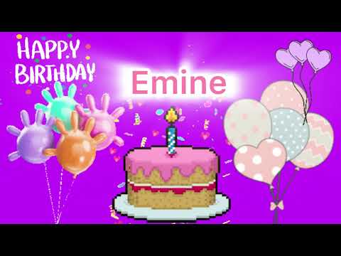 İyi Ki Doğdun Emine 🎂👑 | Kızlar Mahallesi Doğum Günü Şarkısı 🔥