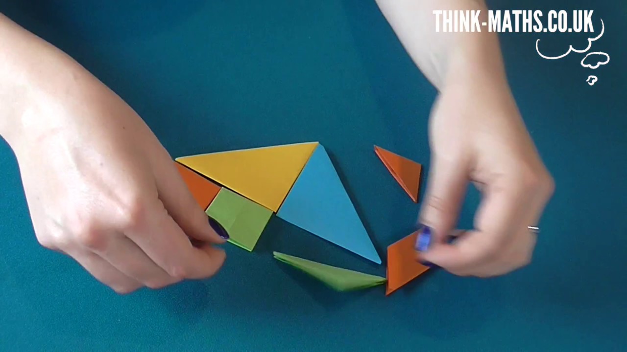 Origami Tangram Folding Instructions YouTube Origami Tangram Folding Instructions YouTube