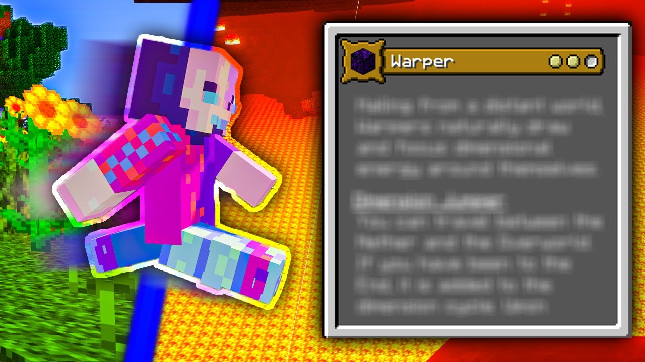 Minecraft Origins Mod: Dimension Warper (Custom Origin) - YouTube