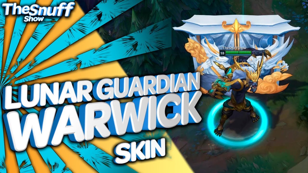 Лунный Страж Варвик Обзор скина - Lunar Guardian Warwick Skin - League ...