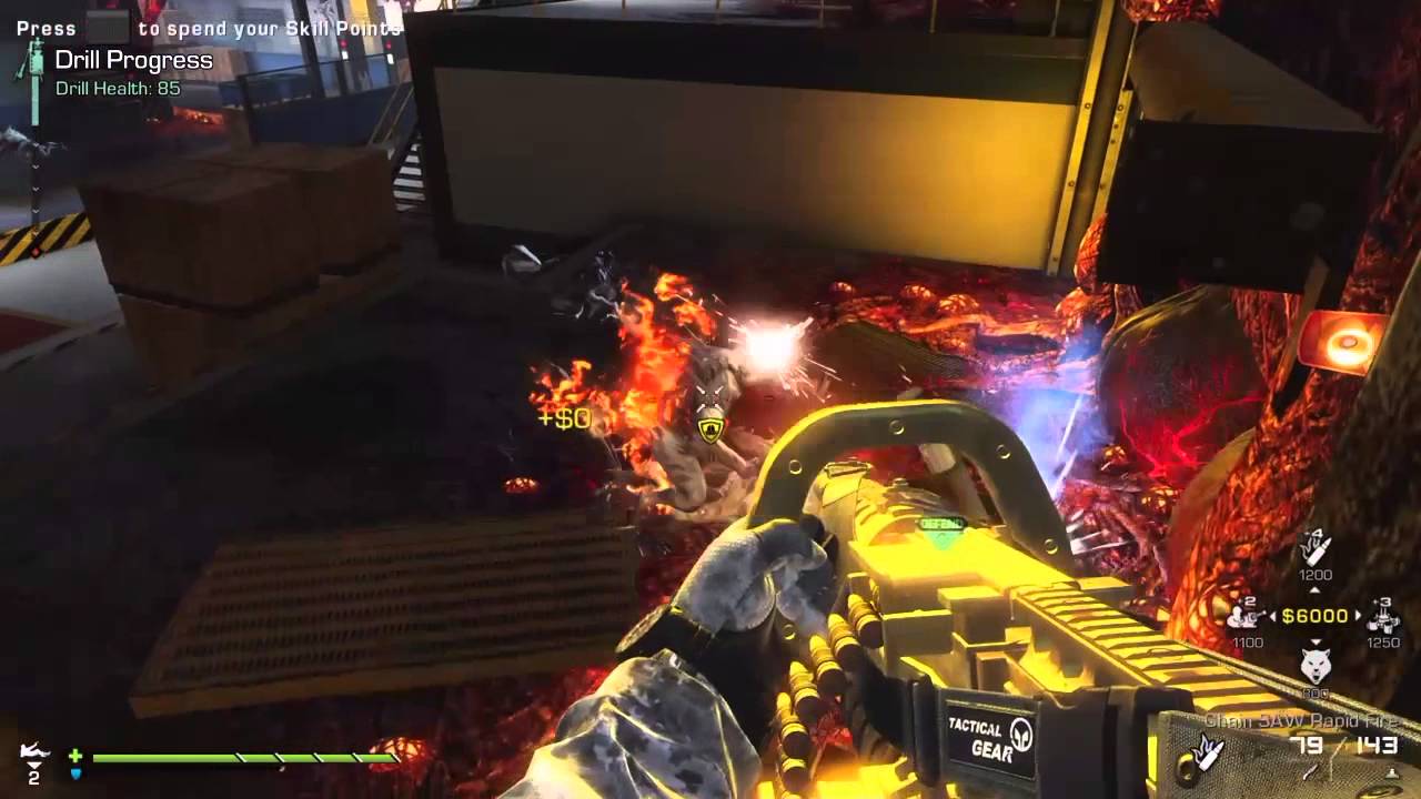 Call Of Duty: Ghosts Extinction Venom-X Gameplay - YouTube