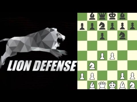 HOW TO PLAY LION DEFENSE IN CHESS - YouTube