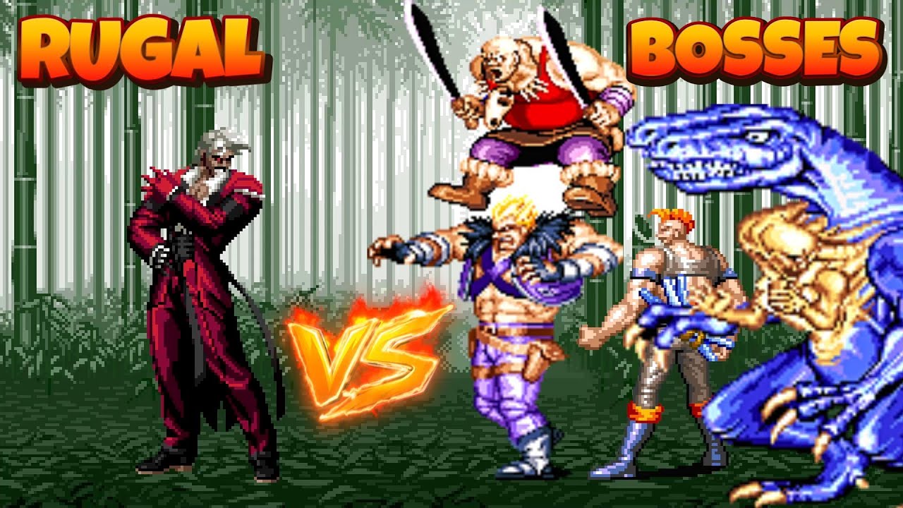 Rugal Takes on 4 Cadillacs Bosses Alone! | KOF Mugen Battle 2025 - YouTube