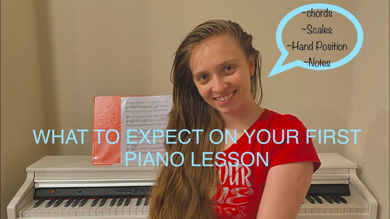What to expect on your First Piano Lesson ( Basics) - YouTube