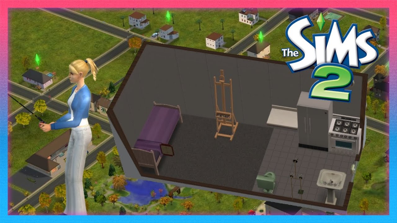 The Sims 2 Rags to Riches - We have a shack! - YouTube