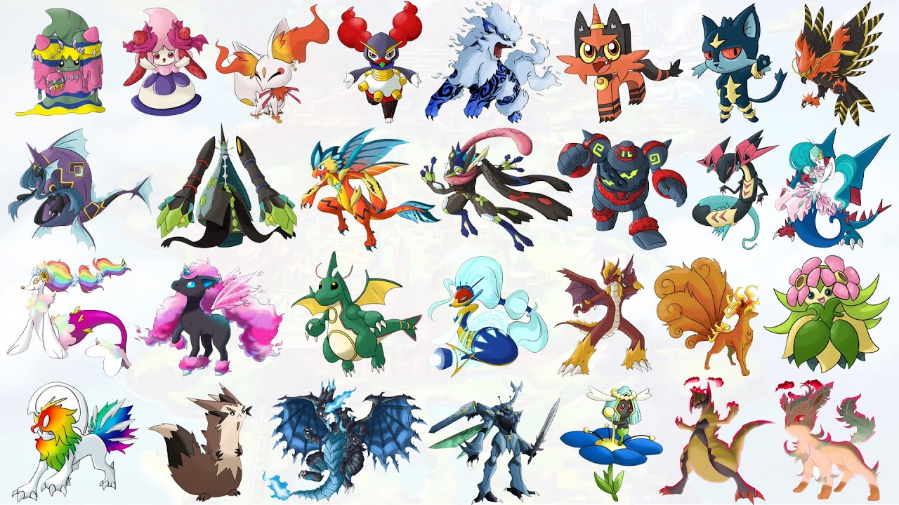 Top 500 Pokemon Evolutions You Wish Existed Fan Requests Compilation top-500-pokemon-evolutions-you-wish-existed-fan-requests-compilation