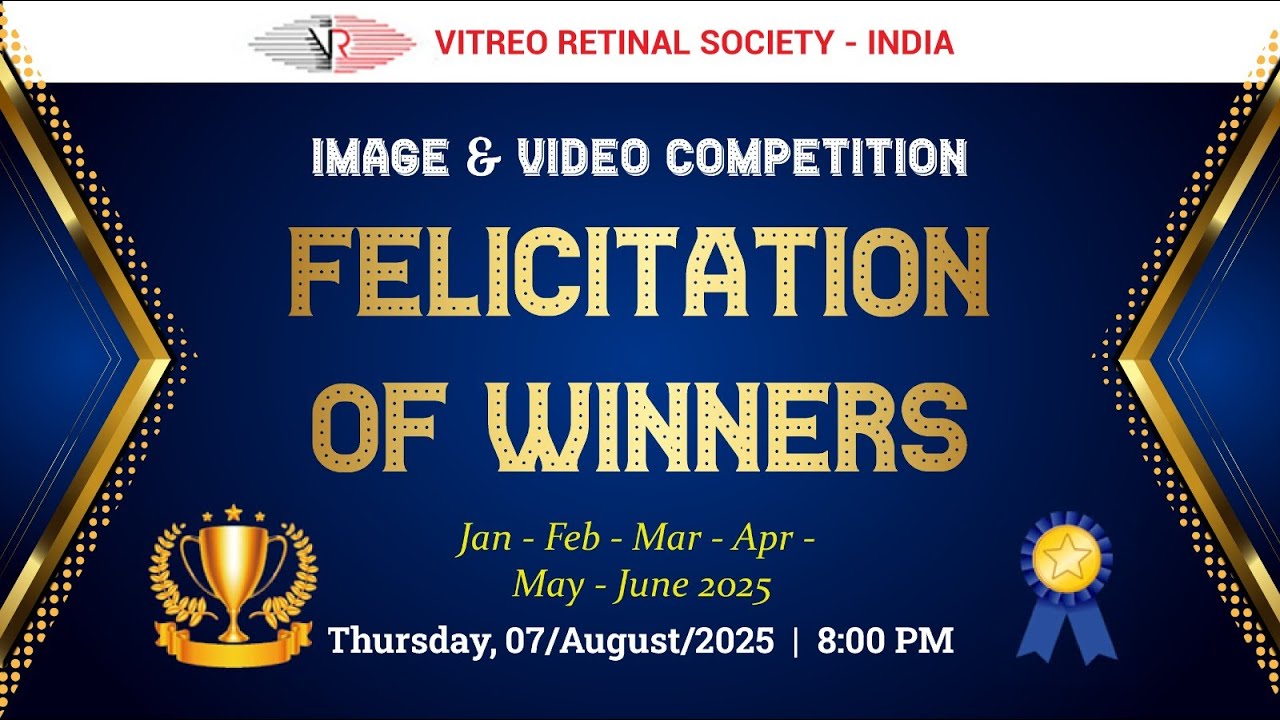 VRSI IMAGE & VIDEO COMPETITION FELICITATION OF WINNERS - YouTube