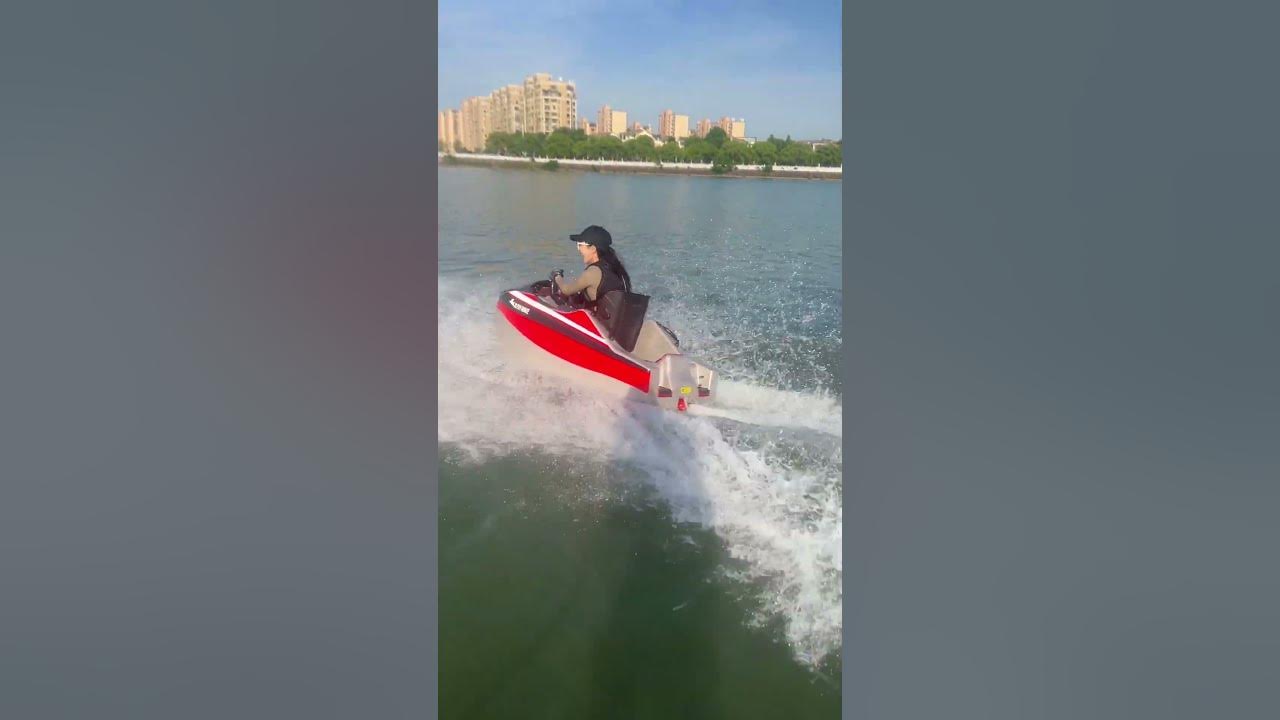 RUSH WAVE BOAT，The waves are coming out#rushwave #Surfing #kartboat #rushwaveboat - YouTube