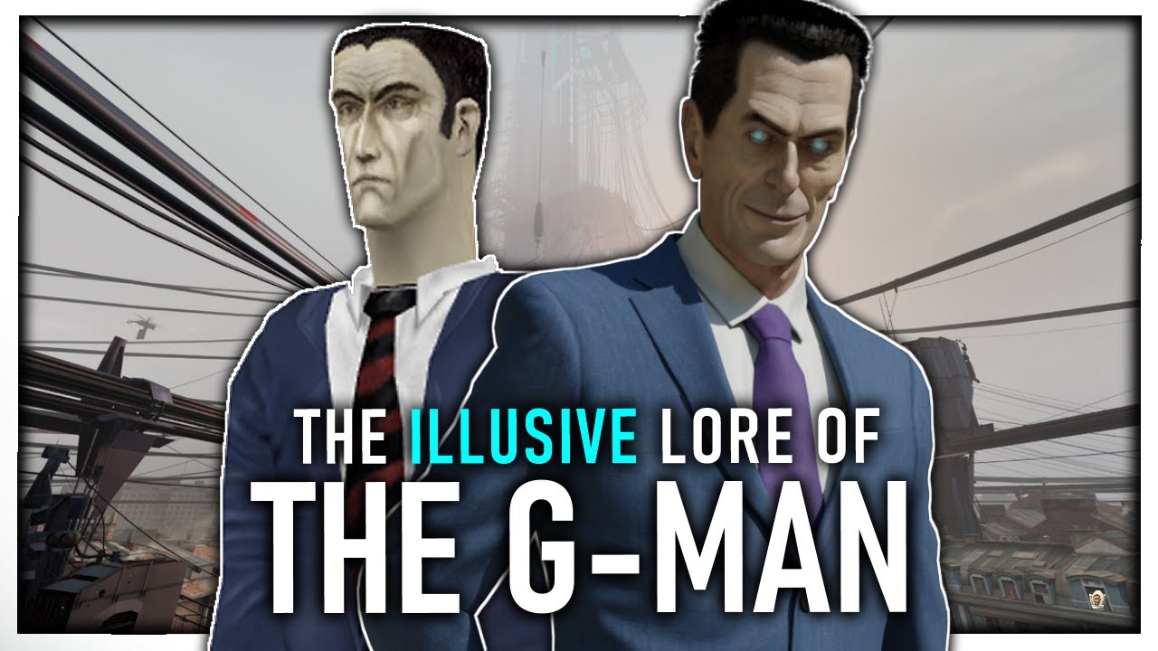 Humanity's Cryptic Overseer - The G-Man | Half-Life Lore - YouTube