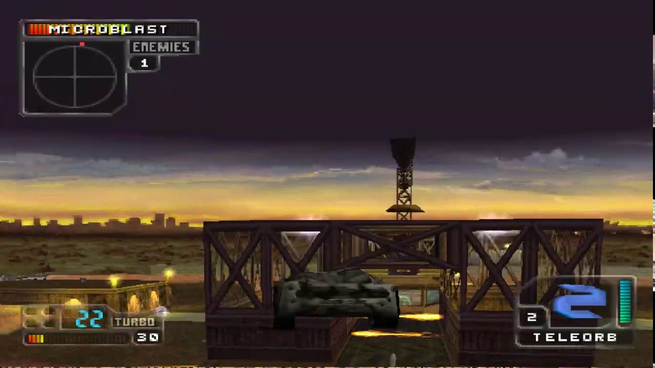 Twisted Metal 4 1999 deathmatch construction yard orbital emulator ps1 ...