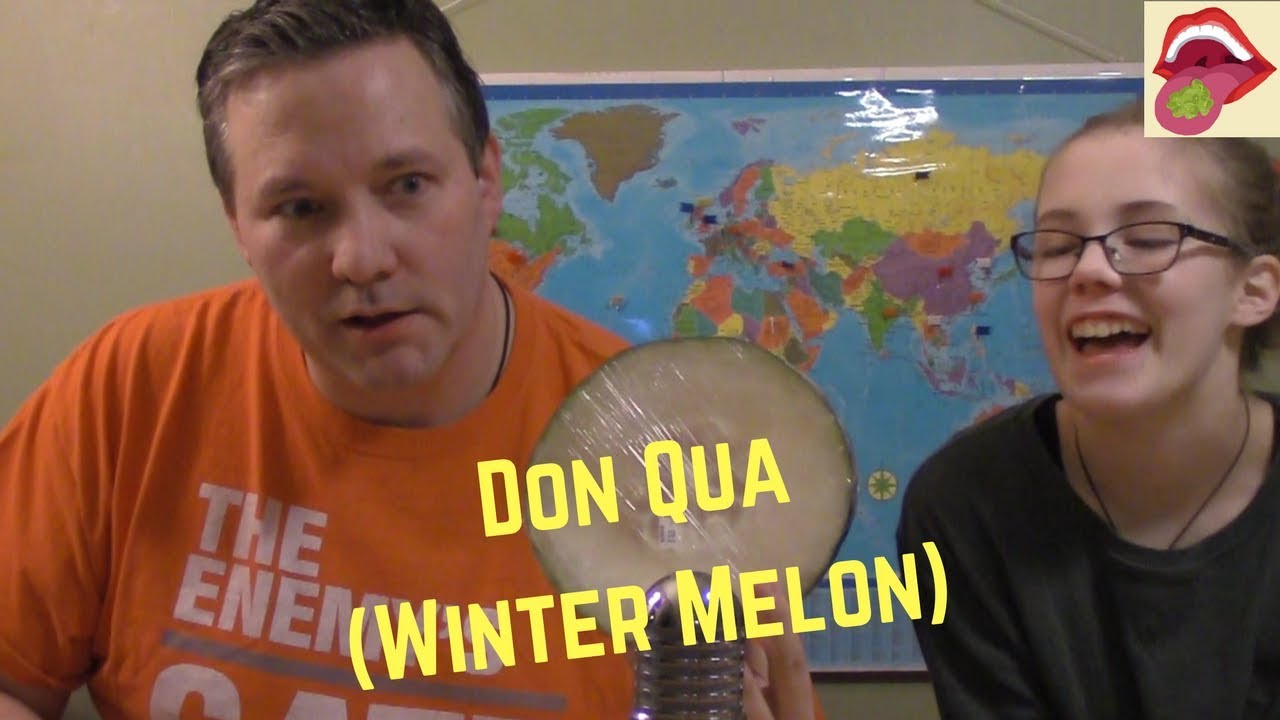 Trying Don Qua (Winter Melon) - YouTube