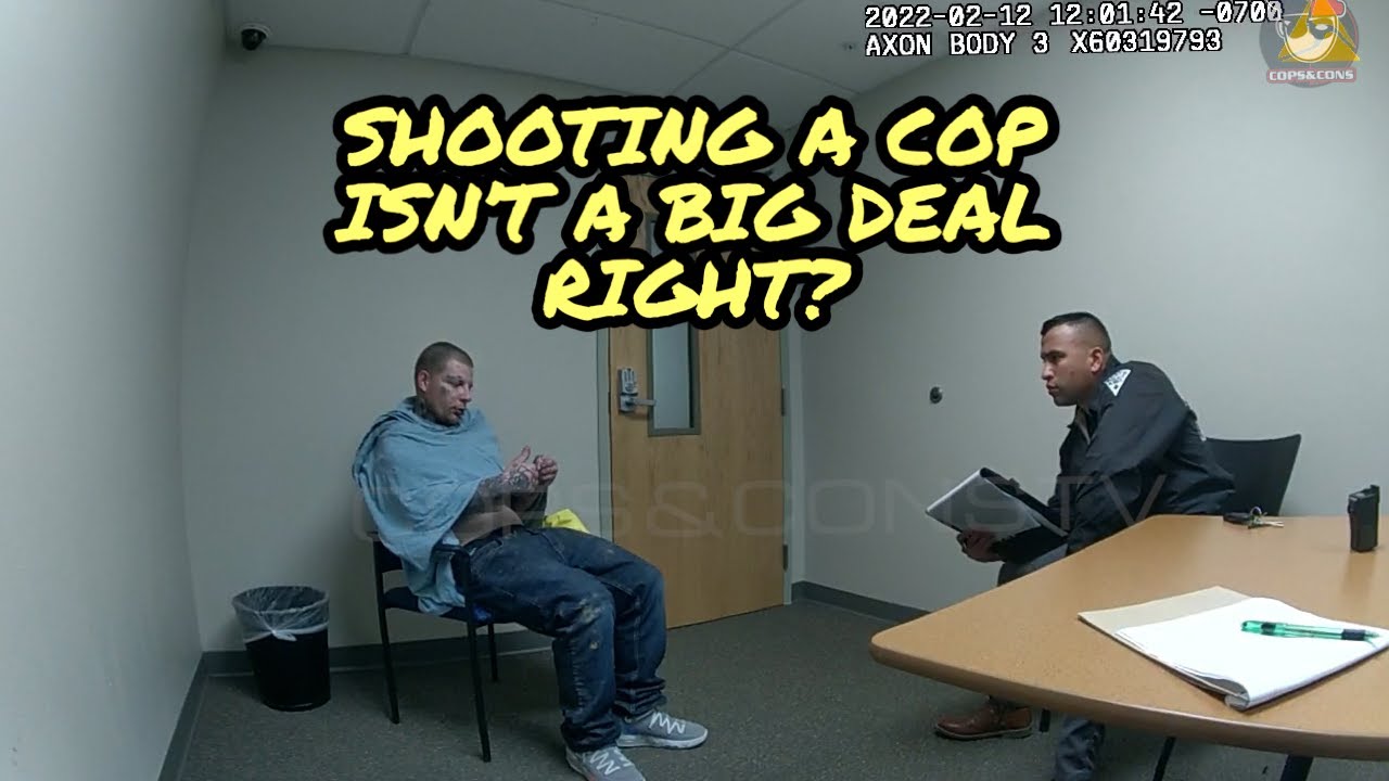 Convict Thinks It is Okay to Shoot at Cops - YouTube