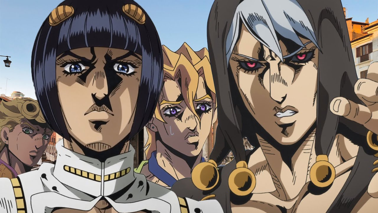 Team Bucciarati Vs La Squadra Esecuzioni - JoJo's Bizarre Meeting - YouTube