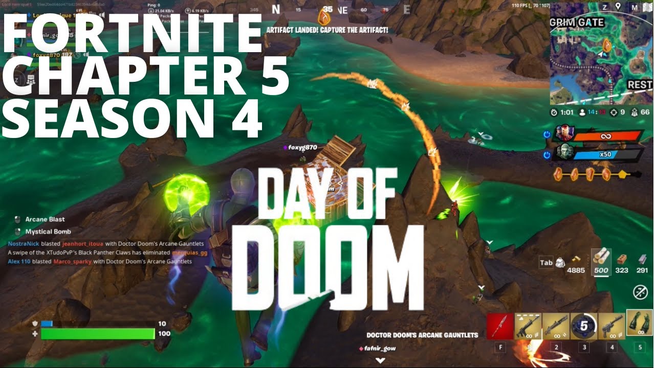 1 Hour New Day of Doom Gameplay! (Fortnite Chapter 5 Season 4) - YouTube