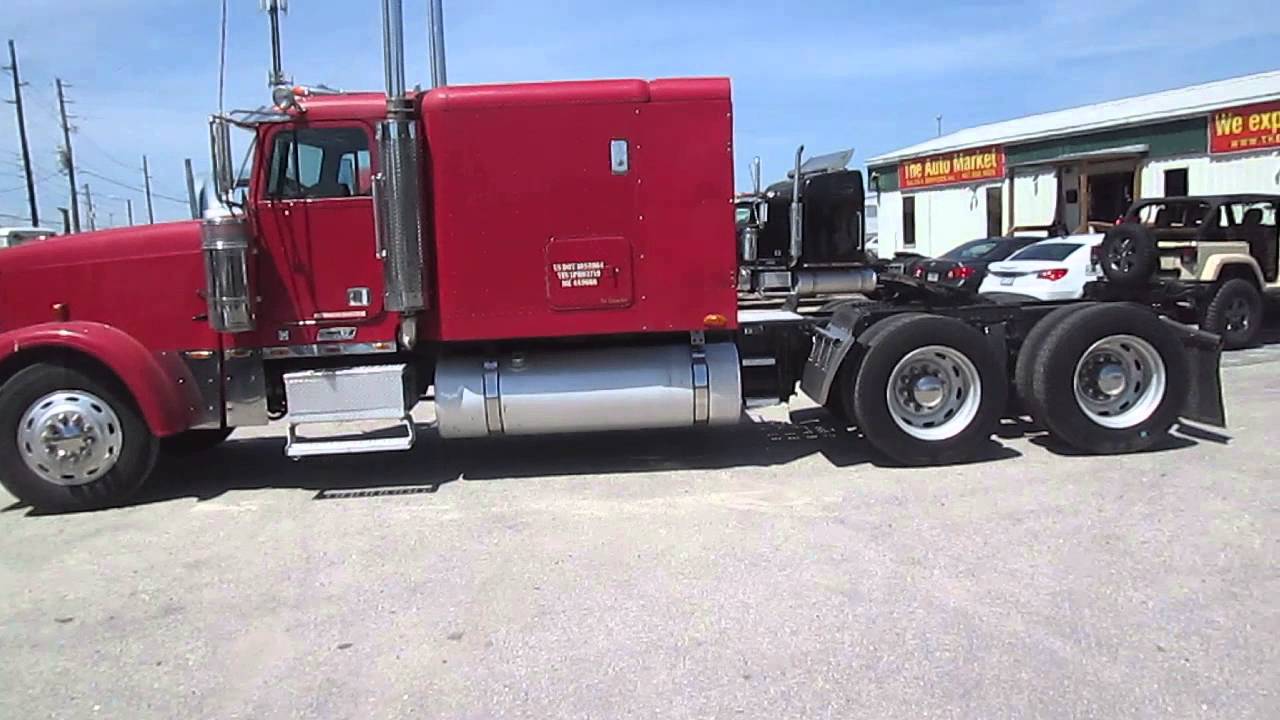 2000 FreightLiner Classic XL Flattop - YouTube