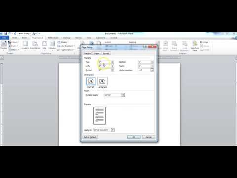 Formatting 101 Setting up pages to Trim Size - YouTube
