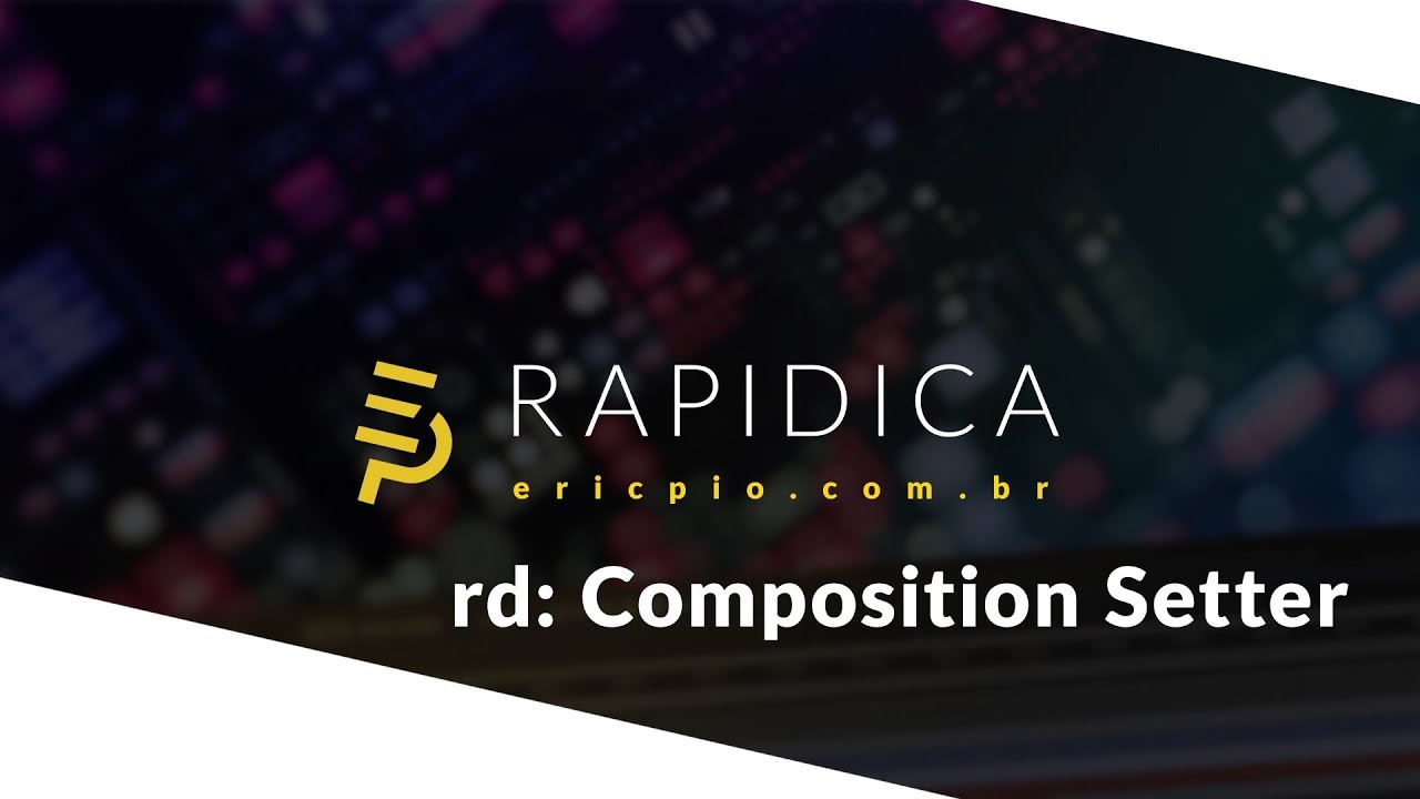Rapidica 08 - rd: Composition Setter - YouTube