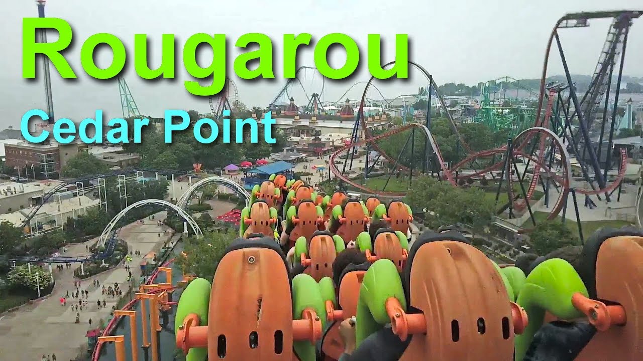Rougarou Floorless Roller Coaster On Ride Back Seat HD POV Cedar Point ...