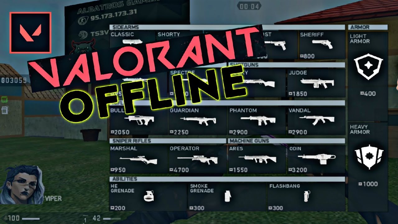 GAMEPLAY VALORANT OFFLINE - YouTube