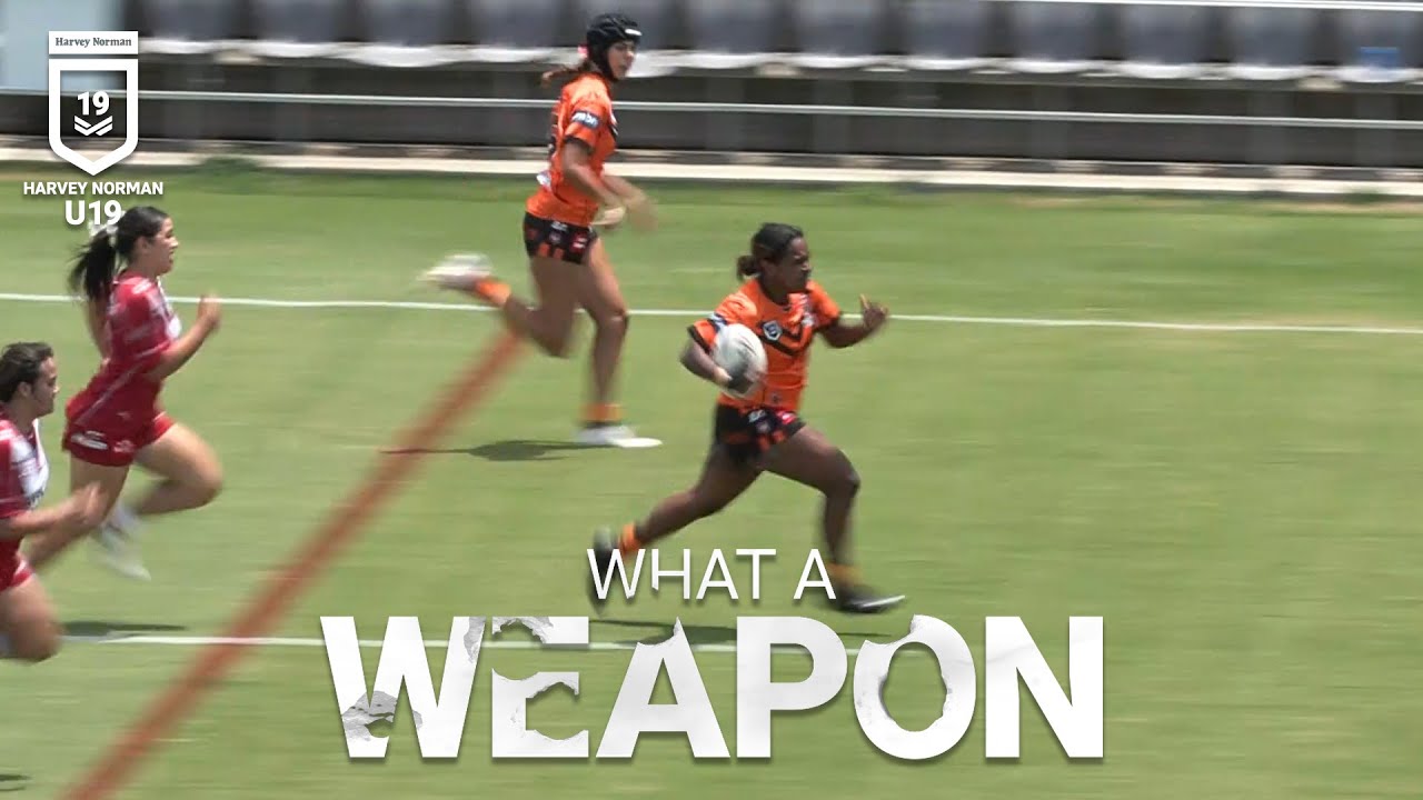 Harvey Norman U19 Weapon: Round 1 - Relna Hosea - YouTube