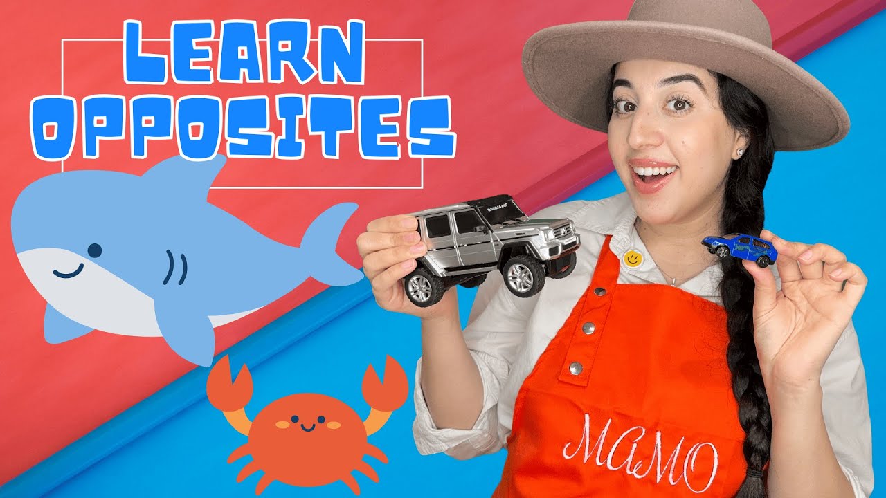 Learn Opposites | Baby Learning Videos | Toddler Speech | First Words ...