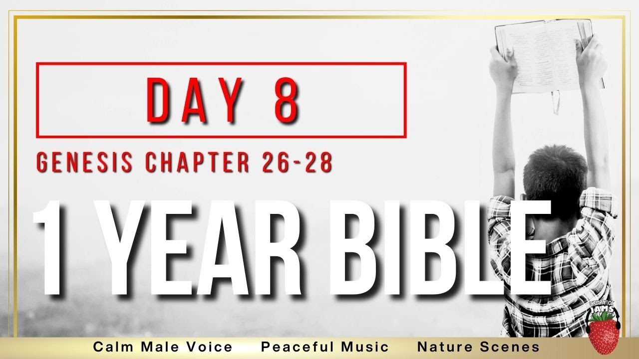 Day 8 | NIV Genesis 26 - 28 | 1 Year Bible Reading Plan | Peaceful ...