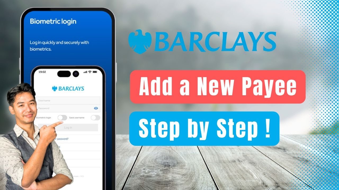 How to Add a New Payee on Barclays Mobile Banking ! - YouTube