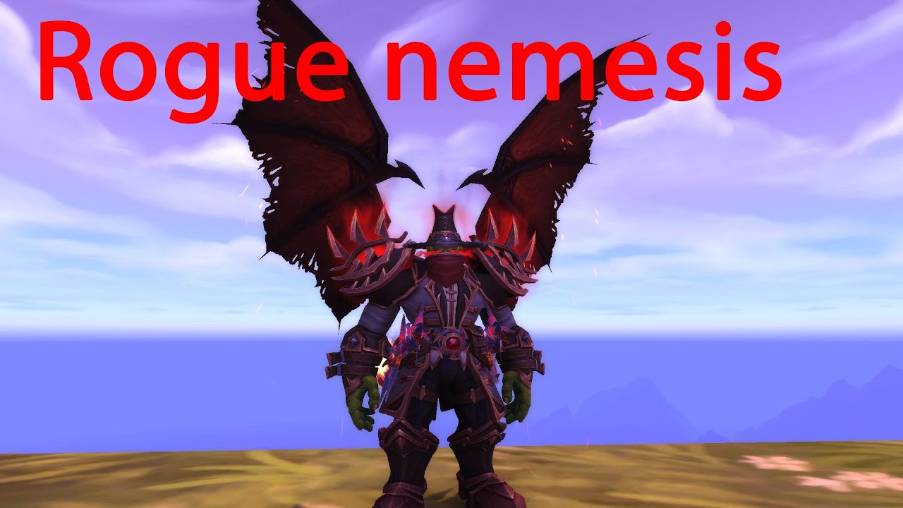 Rogue nemesis - Assassin rogue pvp - Shadowlands 9.2 - YouTube