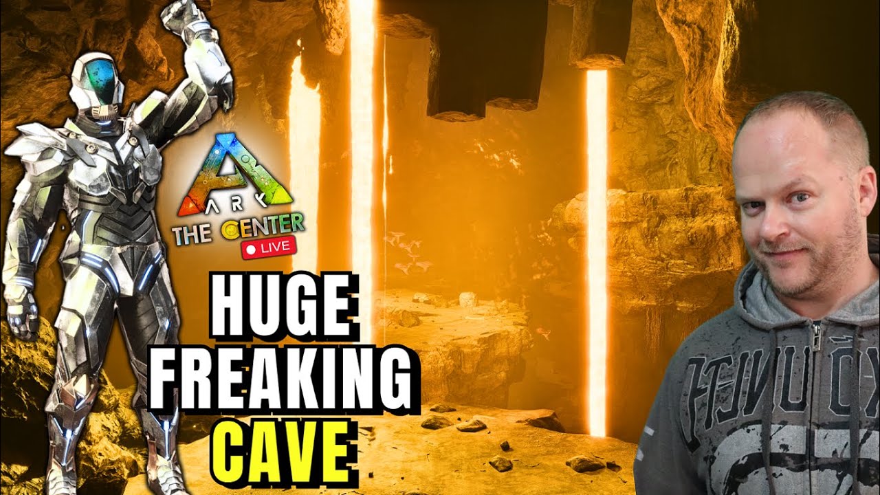 The lava Cave is Freakin Huge - The Centre ASA - YouTube