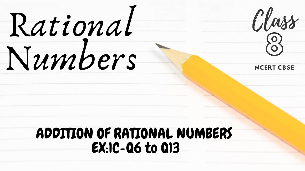 CLASS 8 MATHS CH 1 RS AGGARWAL EX 1C Q6 TO 13 YouTube CLASS 8 MATHS CH 1 RS AGGARWAL EX 1C Q6 TO 13 YouTube