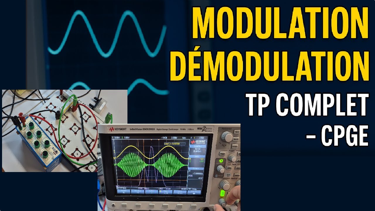 Modulation Démodulation - TP complet - YouTube