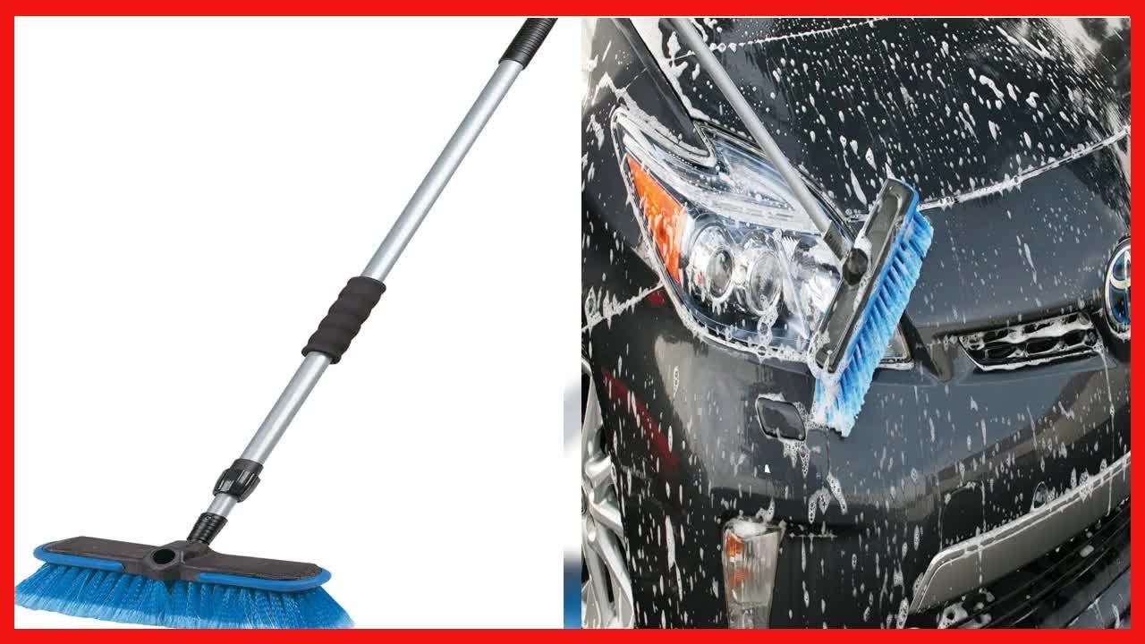 Carrand 93062 Deluxe Car Wash 10" Dip Brush with 65" Extension Pole ...