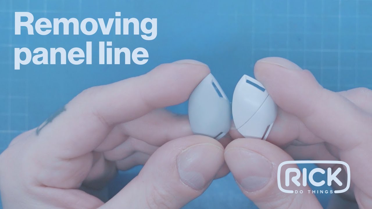 How to remove a panel line - YouTube