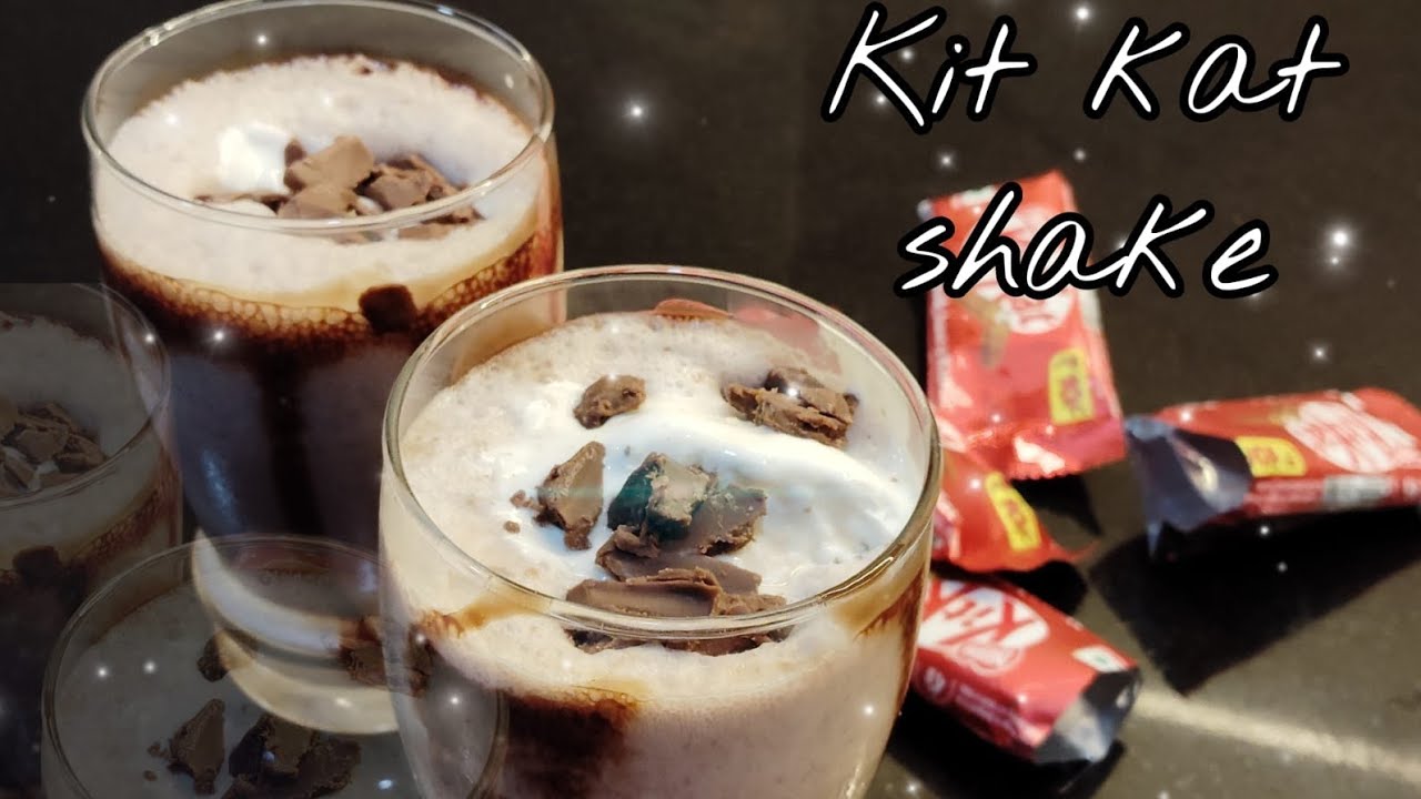 Kit Kat Shake summer special drink || Easy to make and yummy 😋 # ...