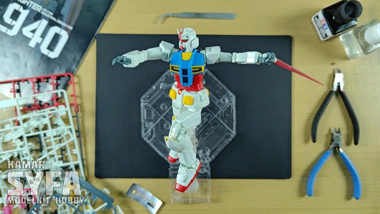 Gundam g40 Industrial design by daban model kit - YouTube