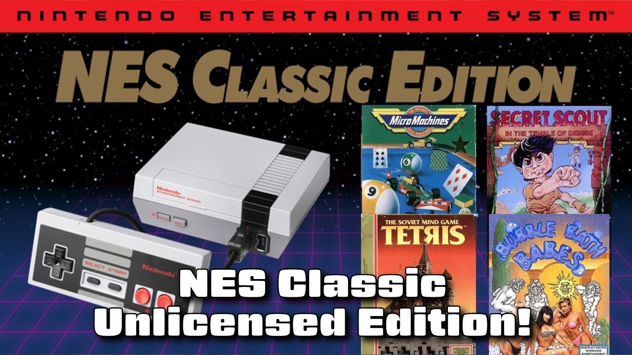 NES Classic Unlicensed Edition - #CUPodcast - YouTube