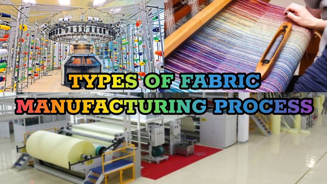 Types of Fabric Manufacturing Process in Textile Industry - YouTube