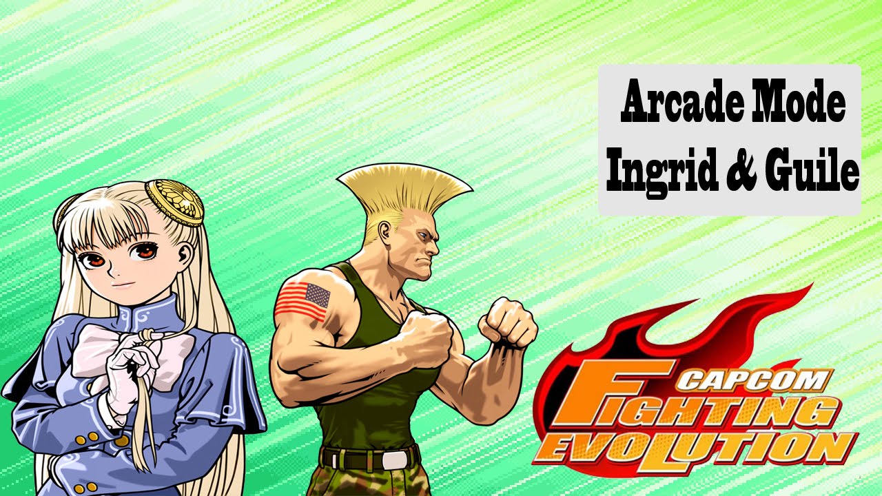 Capcom Fighting Evolution: Ingrid & Guile - YouTube