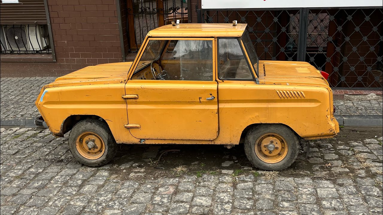 Retro car 🚗 invalidka restored by Volodya #cars #viral #ukraine - YouTube