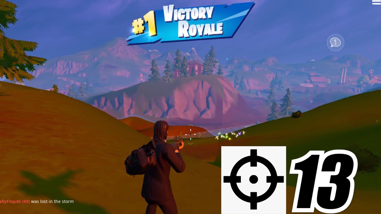 Fortnite battle royale 13 elimination win! - YouTube