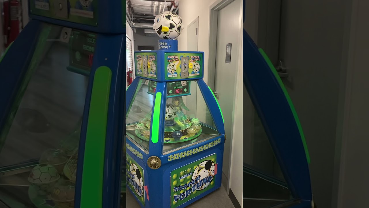 Soccer Fortune Ticket Redemption Arcade Game - YouTube
