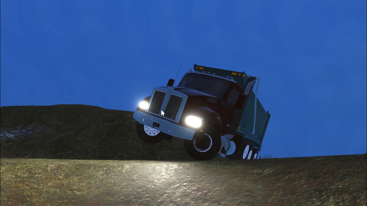 Practical Yet Useless! Roblox Ultimate Driving Kenworth T880 Dump Truck ...