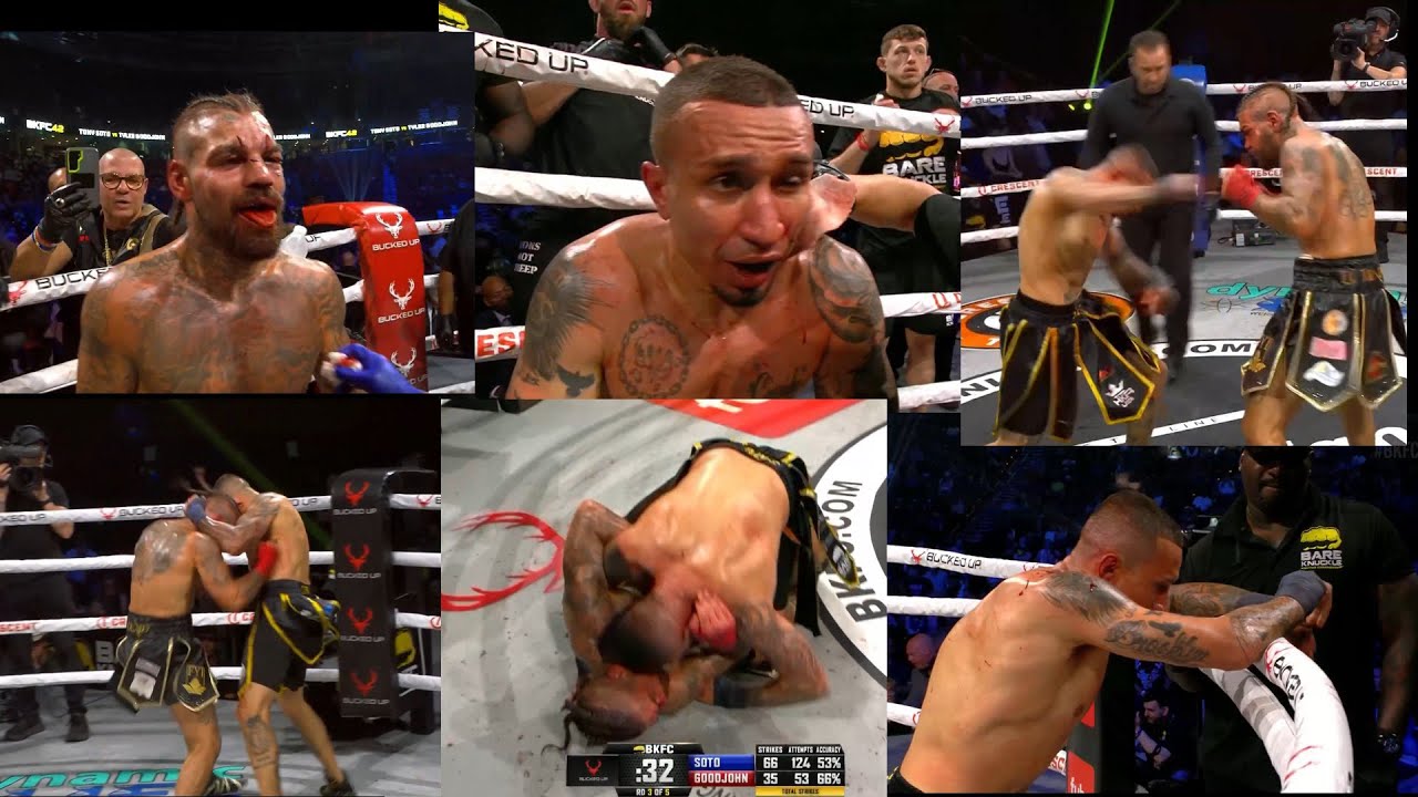 Bkfc42 Tony Soto vs Tyler Goodjohn - YouTube