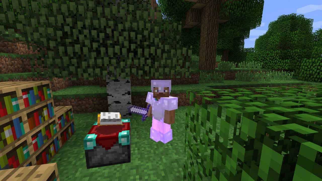Minecraft 1.9 - Pink Armor - YouTube
